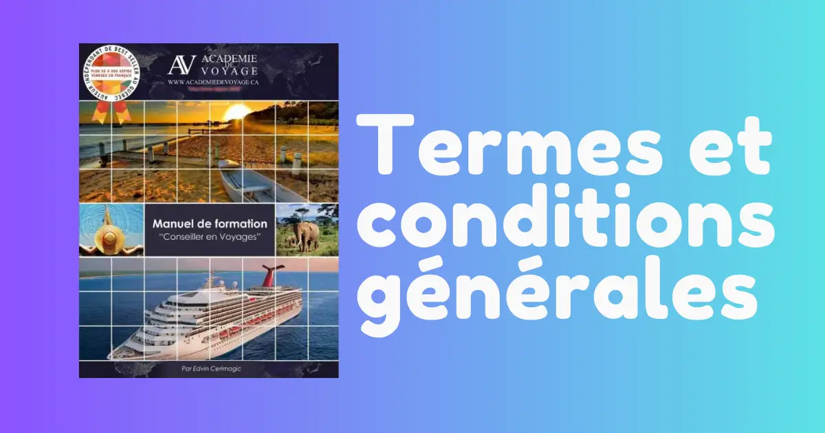 Termes et conditions générales